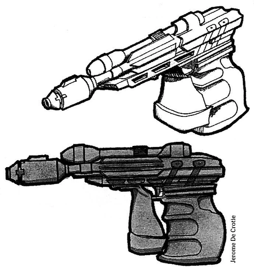Sentinel IV heavy blaster pistol | Wookieepedia | Fandom