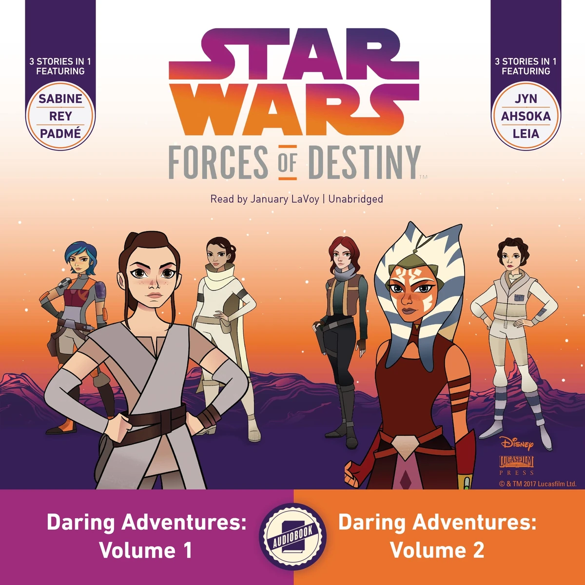 Forces of Destiny: Daring Adventures: Volumes 1 & 2 | Wookieepedia | Fandom