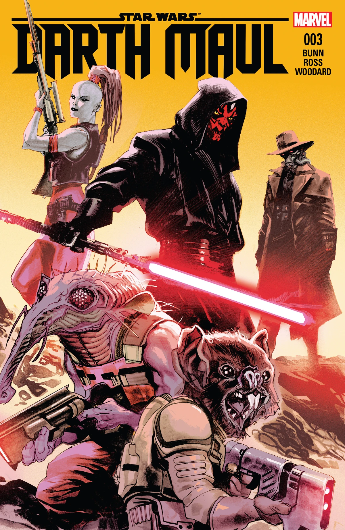 Darth Maul Comic Art