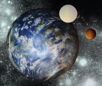 One Planet Two Moons Theme