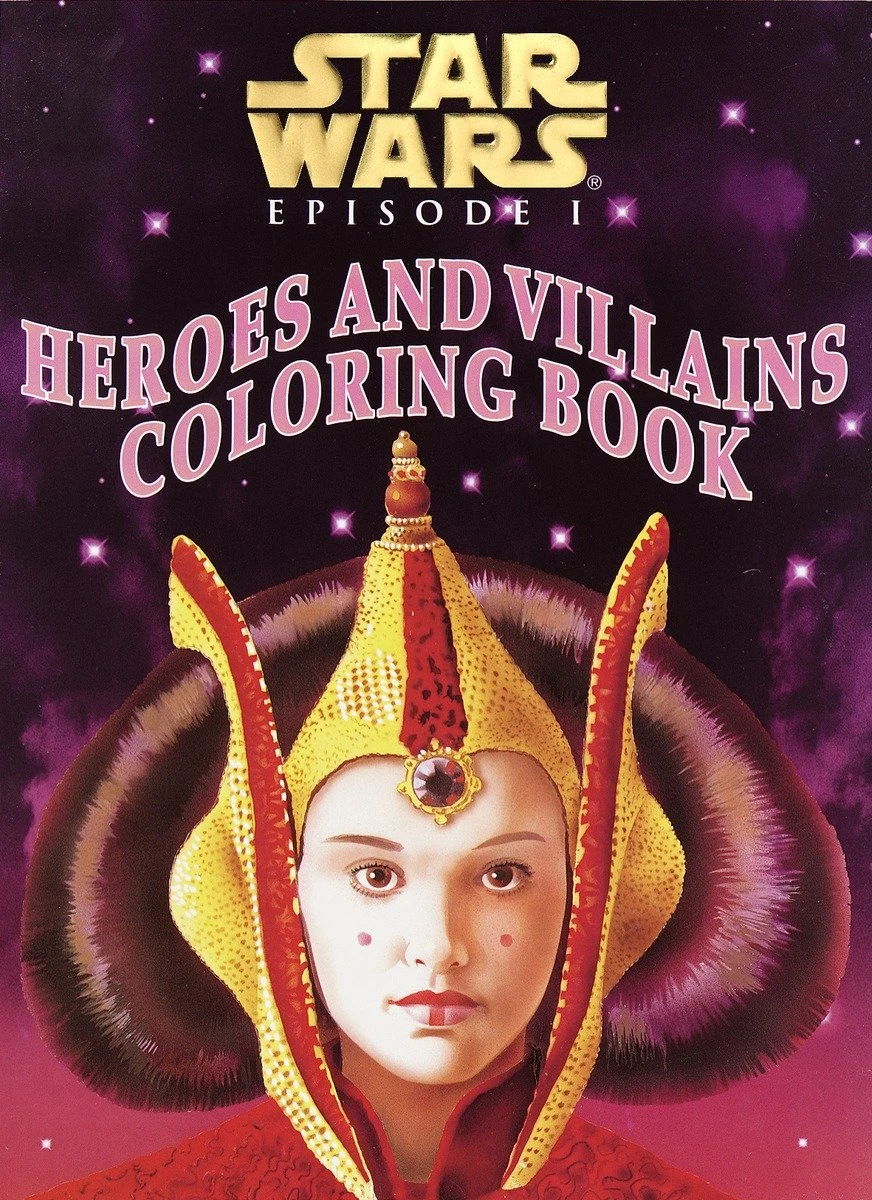 villain coloring book