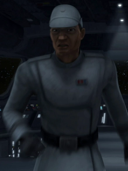 Unidentified clone naval officer (Negotiator) | Wookieepedia | Fandom