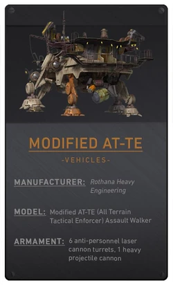Rex's AT-TE | Wookieepedia | Fandom