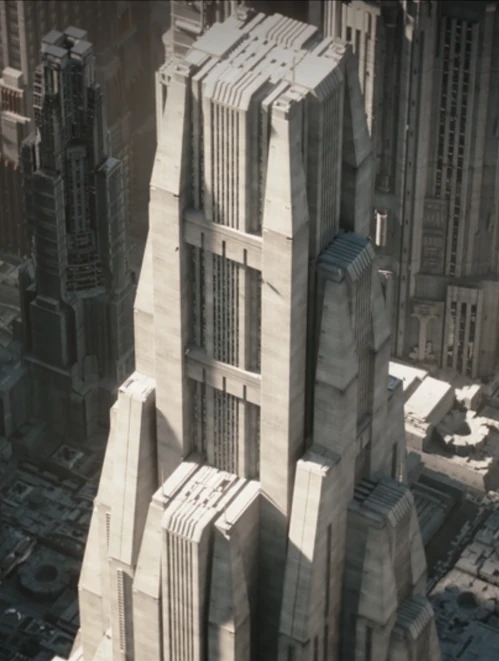 New Republic Coruscant skyscraper (Tuttle's office) | Wookieepedia | Fandom