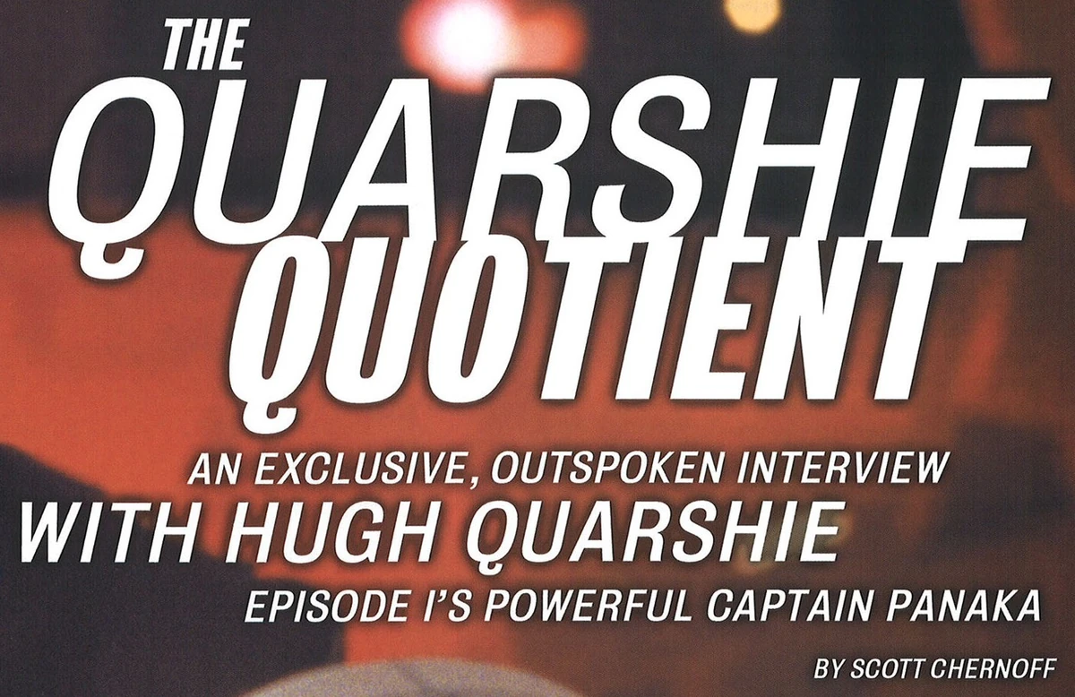Hugh Quarshie: The Quarshie Quotient | Wookieepedia | Fandom
