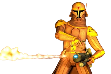 how to draw a flame trooper