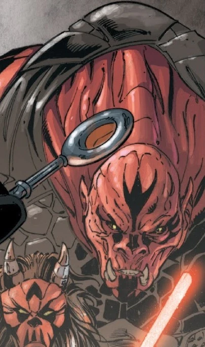 Unidentified Mantellian Savrip Sith | Wookieepedia | Fandom