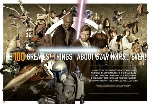 The 100 Greatest Things About Star Wars... Ever! | Wookieepedia | Fandom