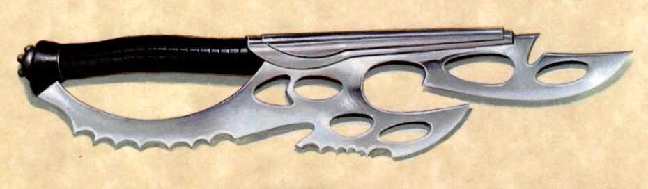Jengardin double-bladed vibroblade | Wookieepedia | Fandom