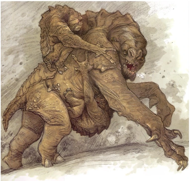 rancor coloring pages
