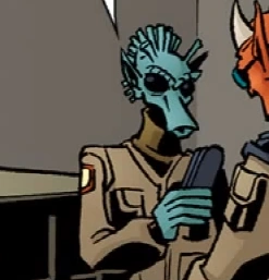 Unidentified Rodian mechanic (Mon Gazza) | Wookieepedia | Fandom