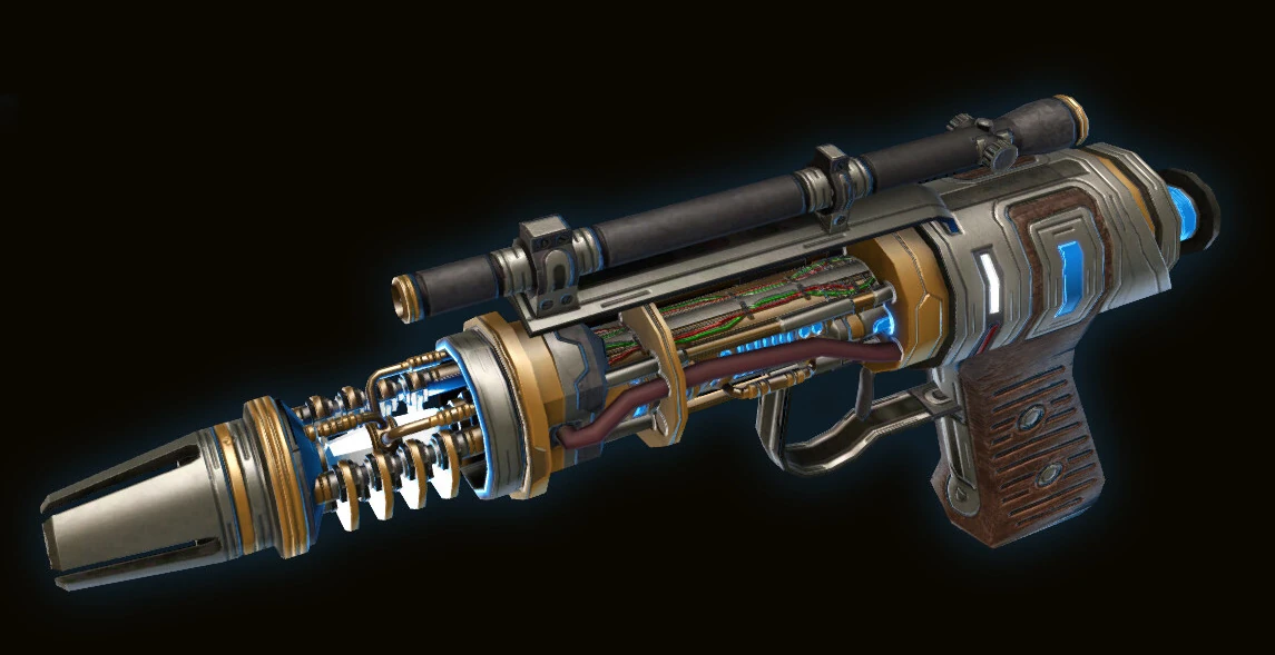 Unshielded blaster pistol | Wookieepedia | Fandom
