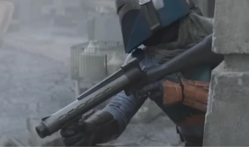 Unidentified Mandalorian blaster rifle | Wookieepedia | Fandom