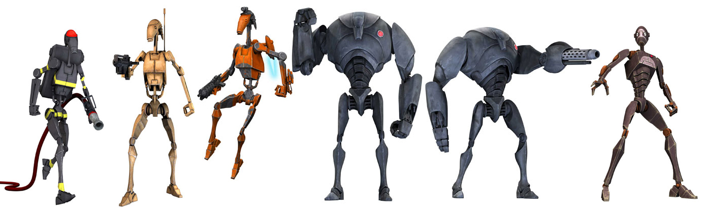 B Series Battle Droid Wookieepedia Fandom