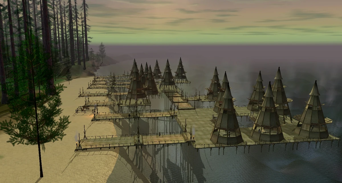 Southern Ewok Lake Village | Wookieepedia | Fandom