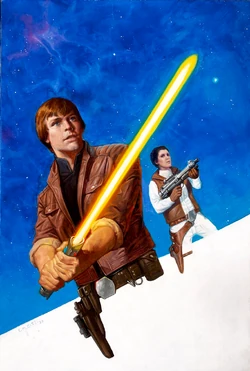 Luke Skywalker Comic Art