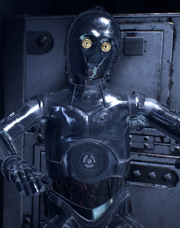 Unidentified protocol droid (Invincible Faith) | Wookieepedia | Fandom