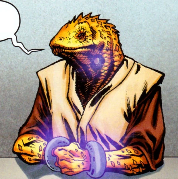 Unidentified reptilian Jedi Knight | Wookieepedia | Fandom