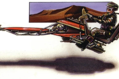 Swoop Bike Star Wars Concept Art