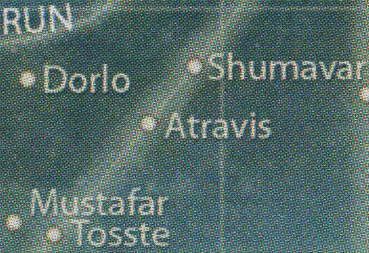 Atravis system | Wookieepedia | Fandom