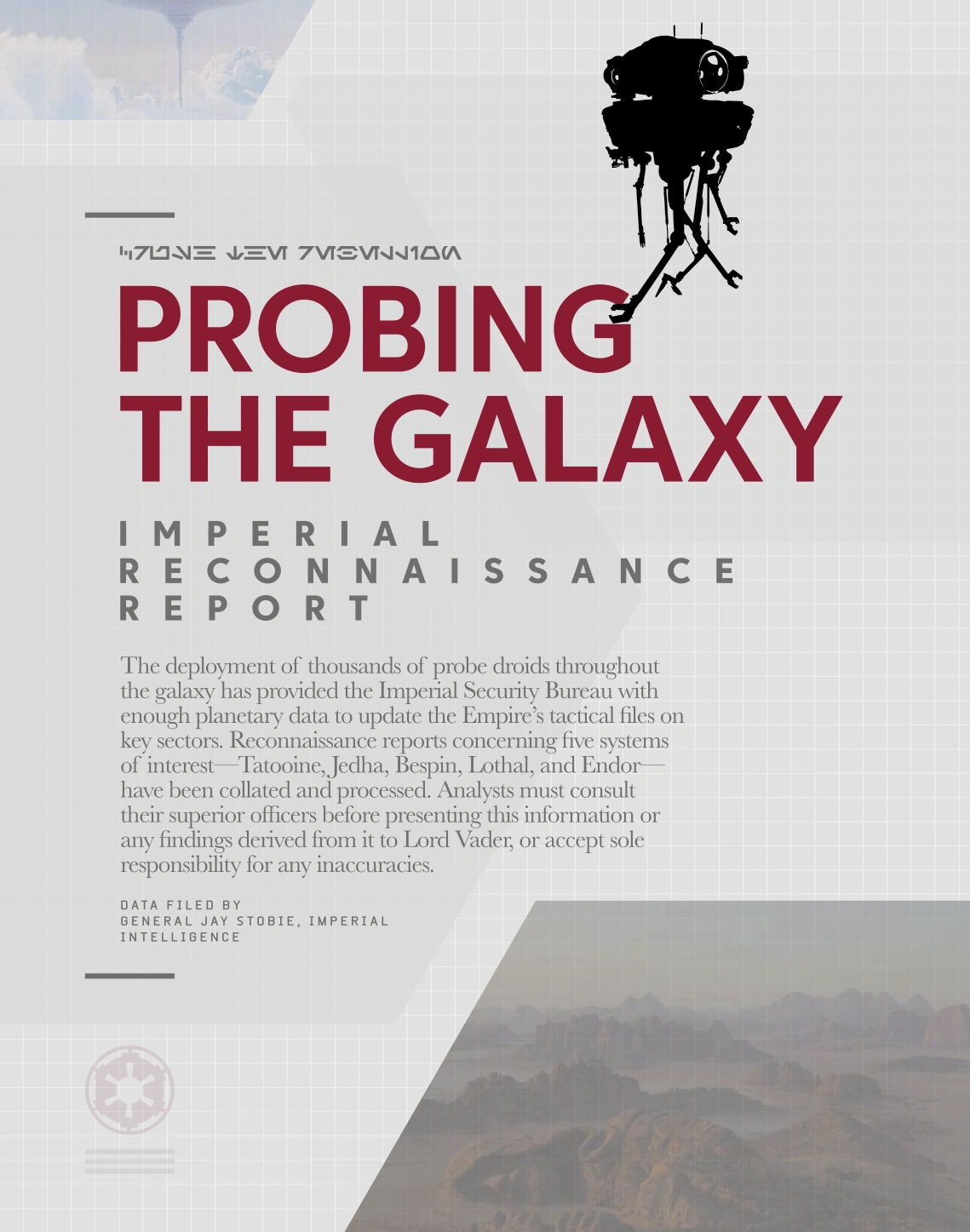 Imperial Reconnaissance Report | Wookieepedia | Fandom