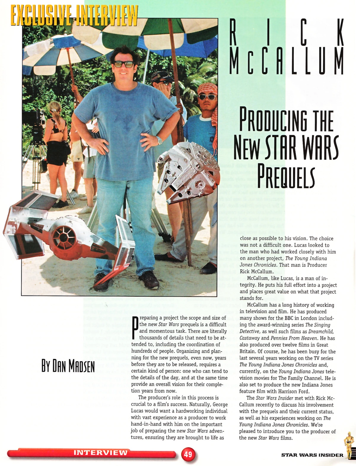 Rick McCallum: Producing the New Star Wars Prequels | Wookieepedia | Fandom