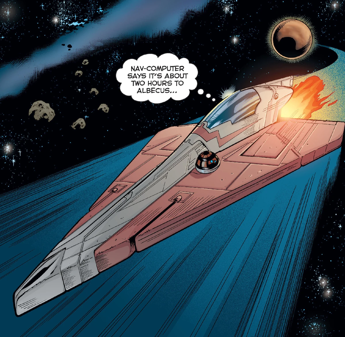 Obi-Wan Kenobi's prototype Delta-7 Aethersprite-class light interceptor ...