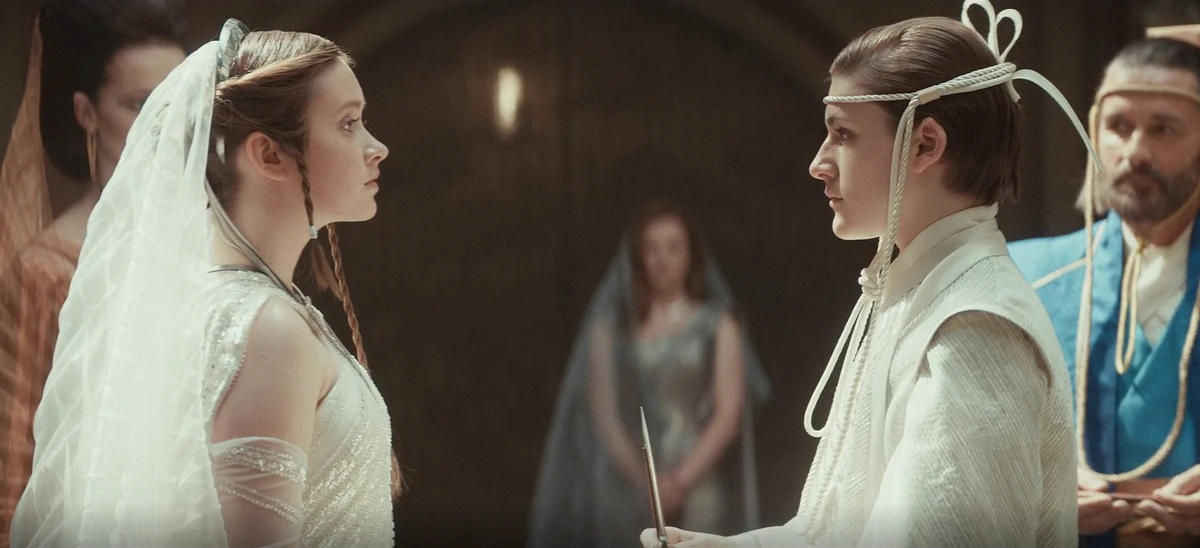 Wedding of Stekan Sculdun and Leida Mothma | Wookieepedia | Fandom