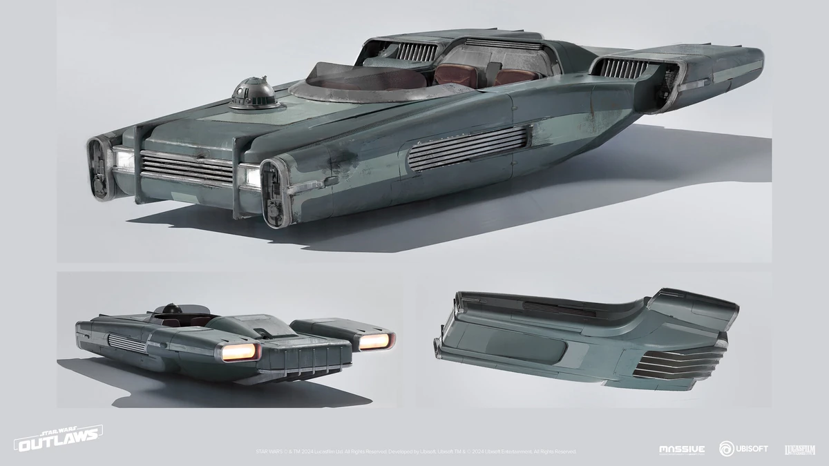 Unidentified Canto Bight airspeeder | Wookieepedia | Fandom