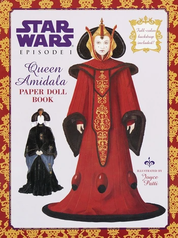 Star Wars: Episode I - Queen Amidala Paper Doll Book | Wookieepedia ...