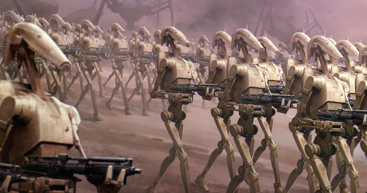 B-series battle droid | Wookieepedia | Fandom B-series battle droid | Wookieepedia | Fandom