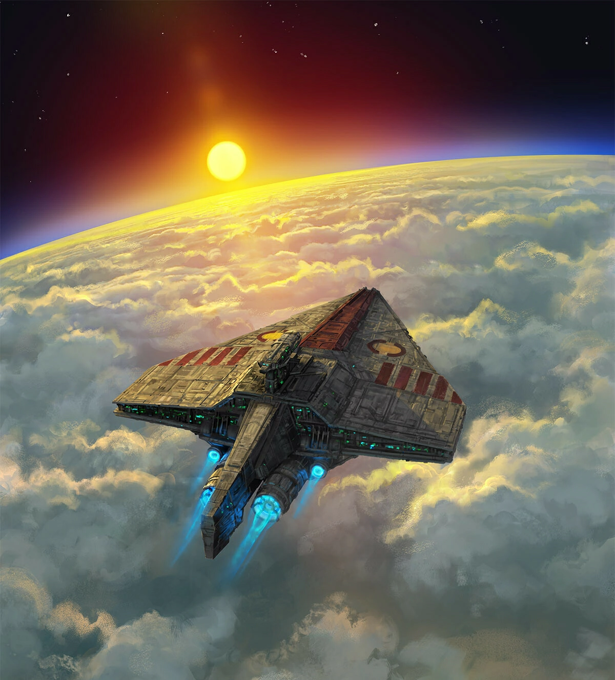 Star Wars Republic Assault Ship