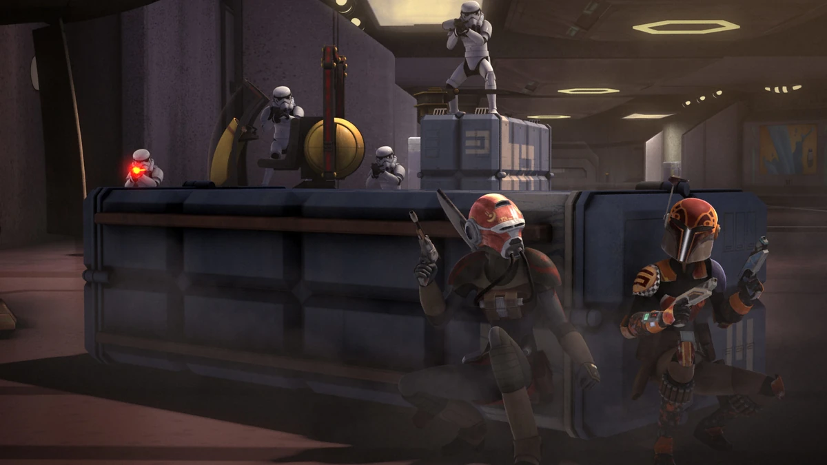 Skirmish in the Garel City Spaceport | Wookieepedia | Fandom