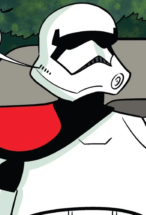 Unidentified First Order stormtrooper commander (Kashyyyk ...