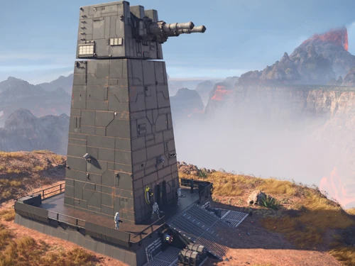 Imperial Comm Station's East Turbolaser | Wookieepedia | Fandom