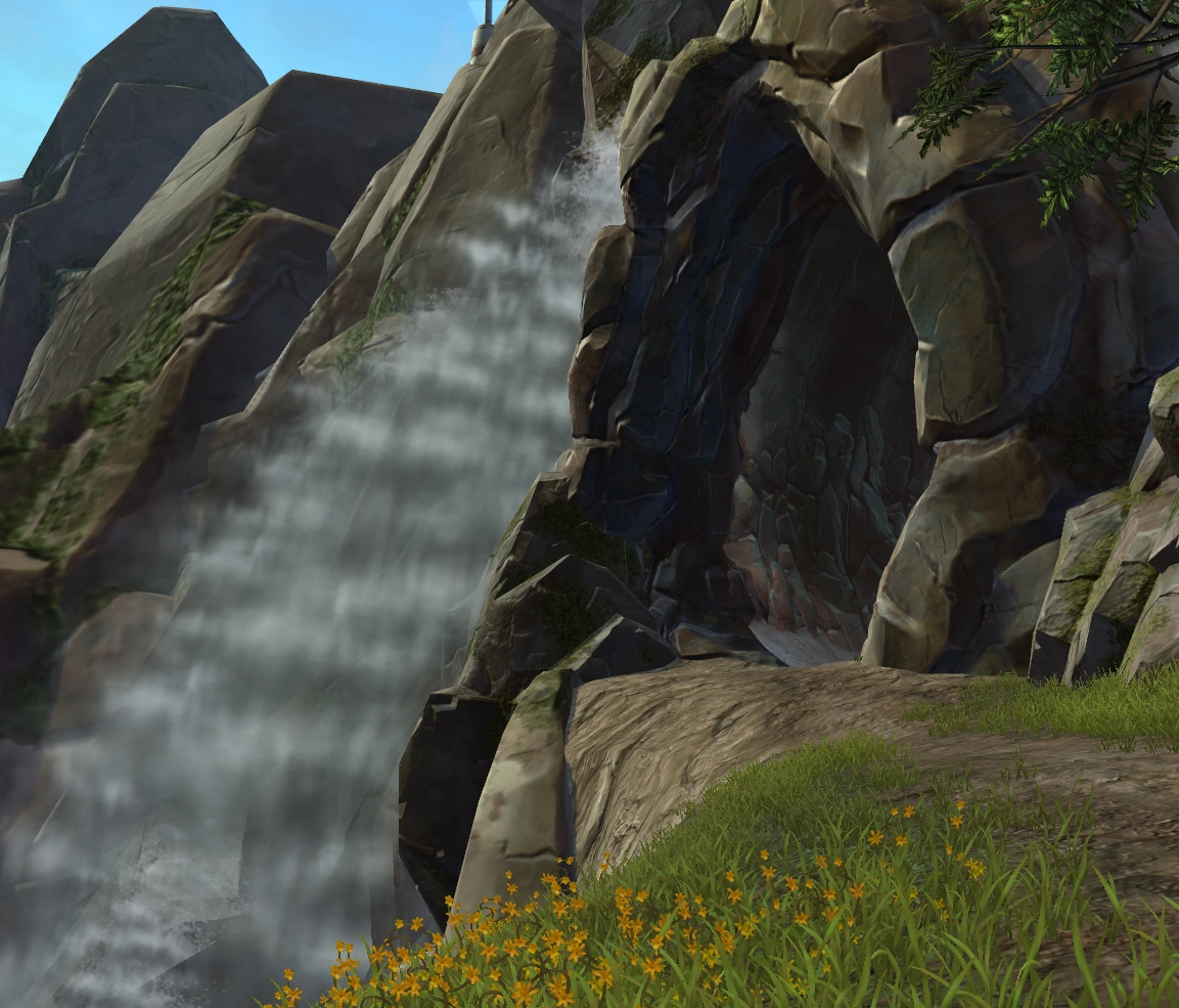 Waterfall cave | Wookieepedia | Fandom