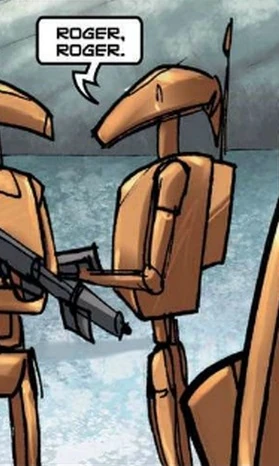 Unidentified OOM command battle droid (Hoth) | Wookieepedia | Fandom