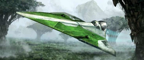Luminara Unduli's Delta-7B Aethersprite-class light interceptor ...