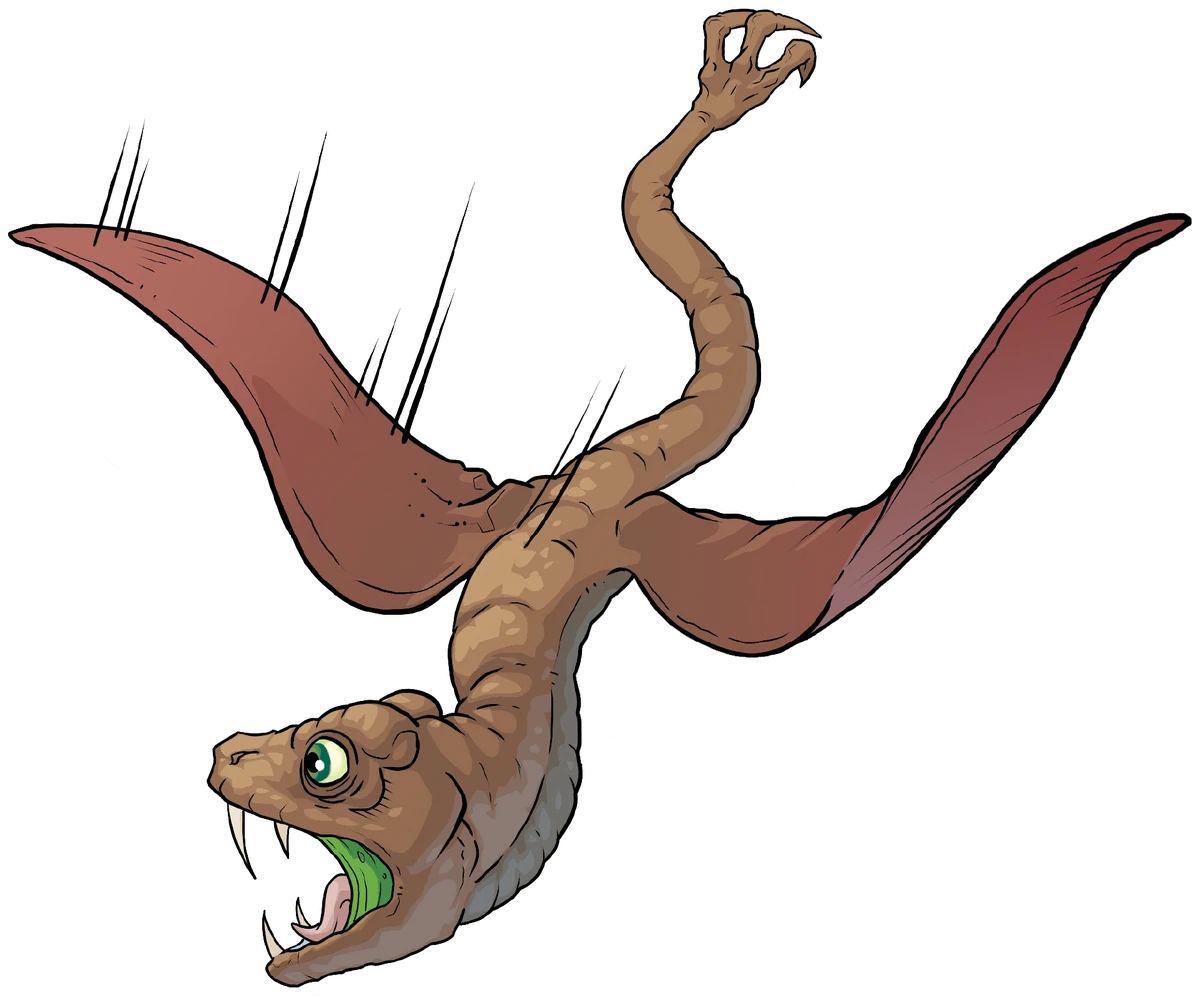 Unidentified claw-tailed reptavian | Wookieepedia | Fandom