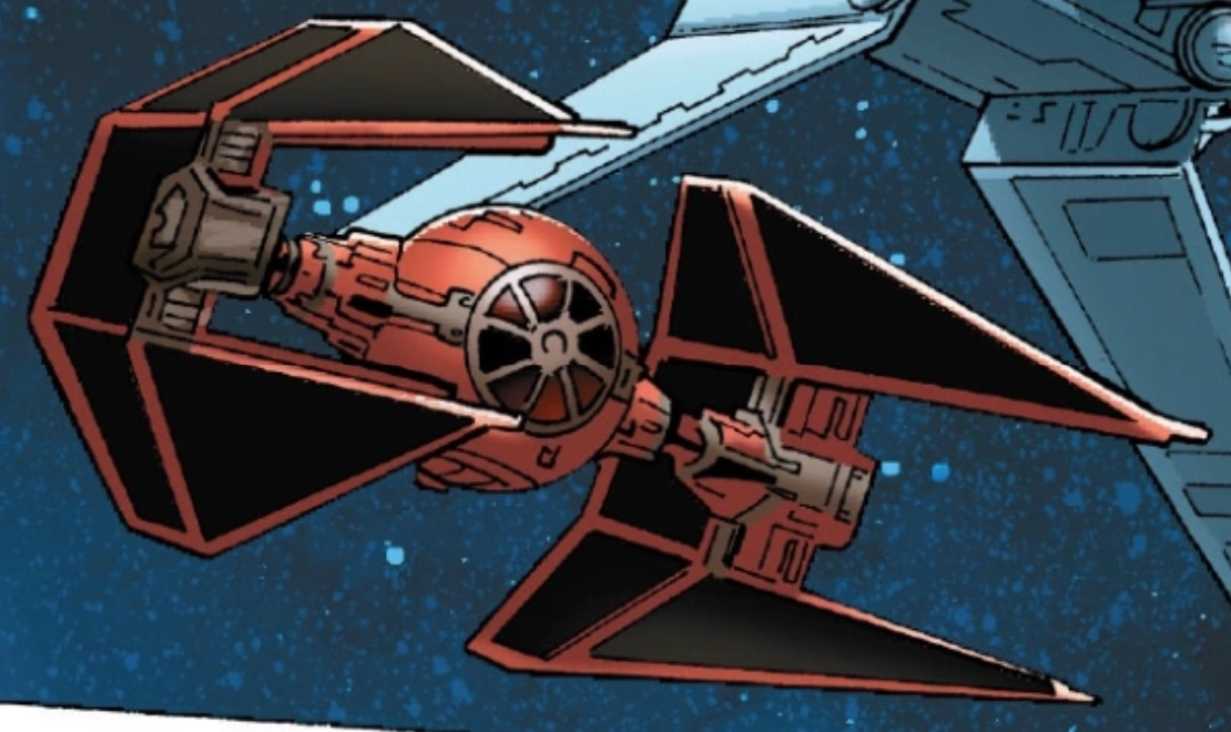 Unidentified crimson TIE/IN interceptor variant | Wookieepedia | Fandom
