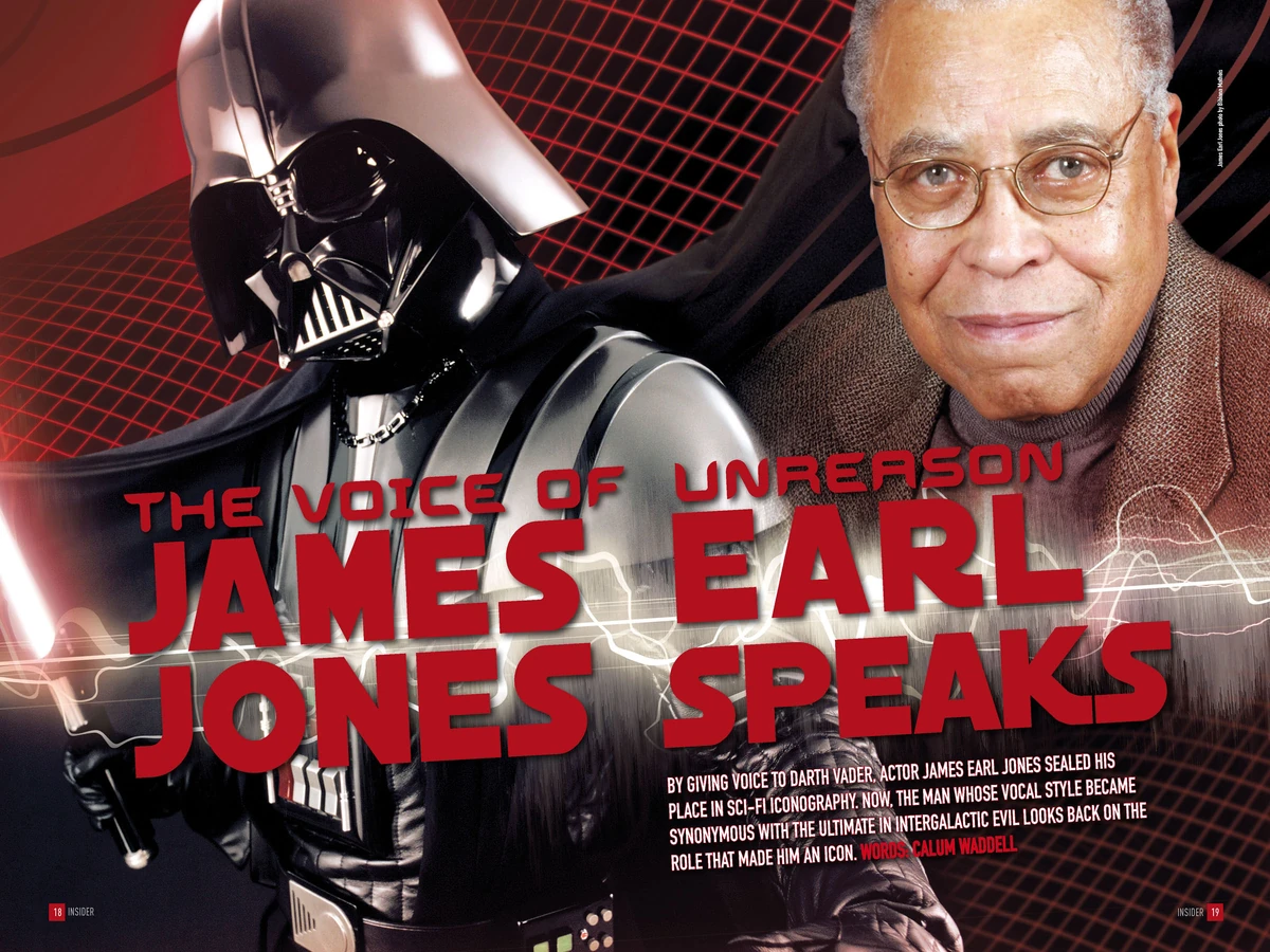 The Voice of Unreason: James Earl Jones Speaks | Wookieepedia | Fandom