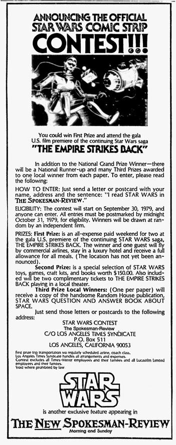 The Official Star Wars Comic Strip Contest | Wookieepedia | Fandom
