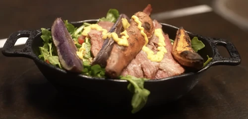 Kashyyyk Beef and Sweet Topato Salad | Wookieepedia | Fandom