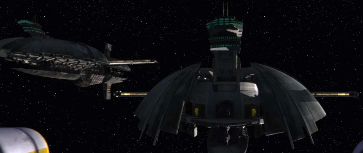 Grievous's Munificent-class star frigate (suspected Confederate space ...