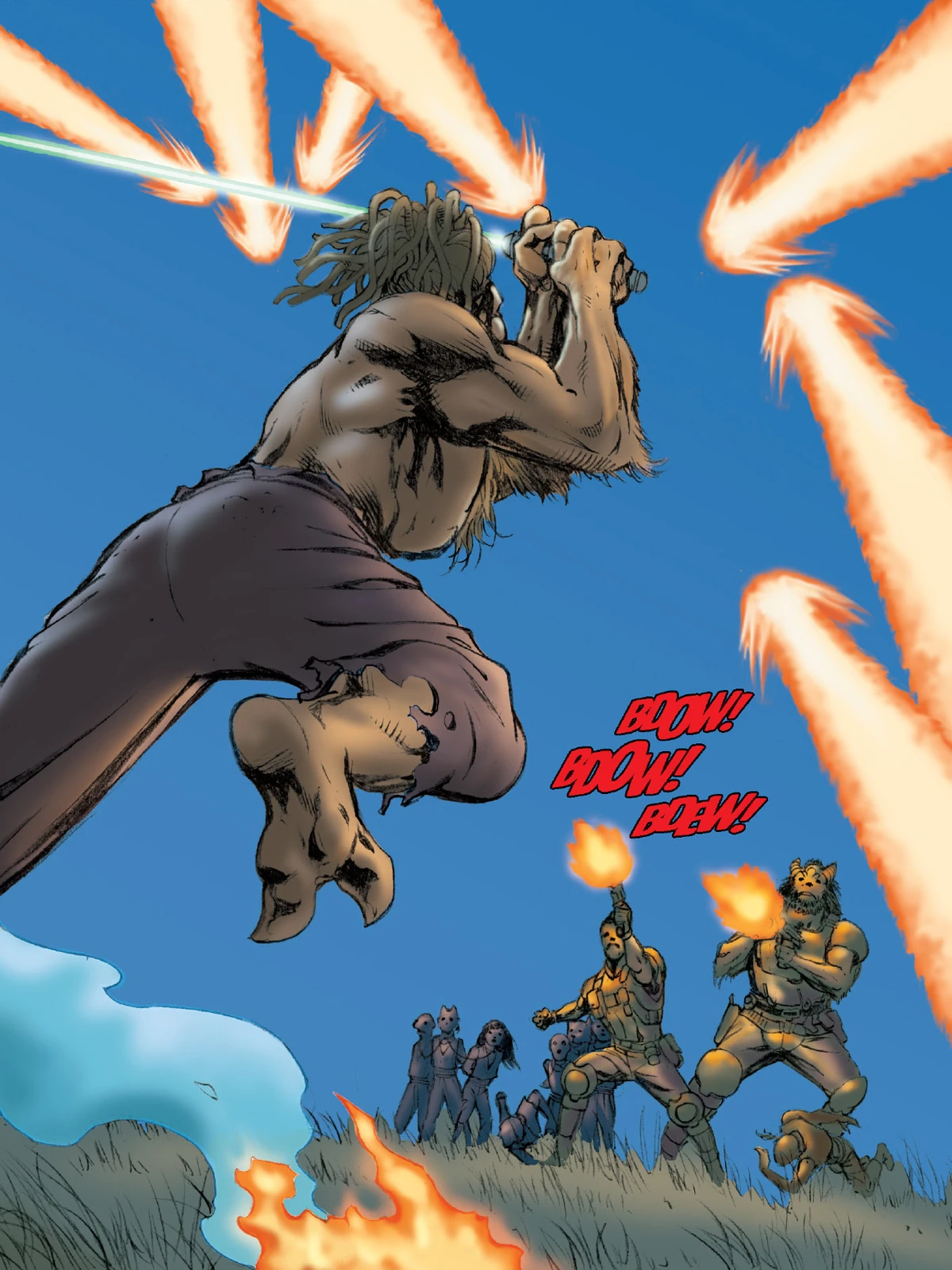 Skirmish on unidentified jungle moon | Wookieepedia | Fandom