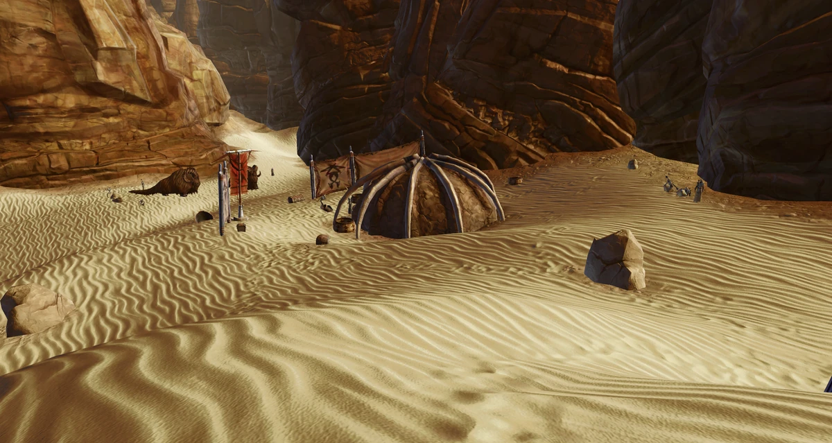 Banthan Drifts camp | Wookieepedia | Fandom