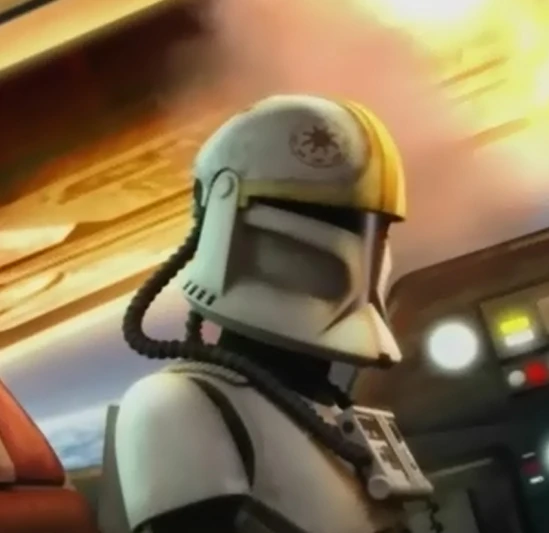 Unidentified clone trooper pilot 2 (Consular-class cruiser ...
