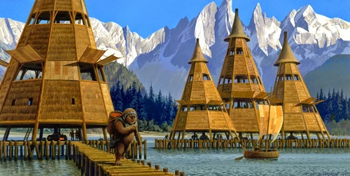 Ewok stilt village | Wookieepedia | Fandom