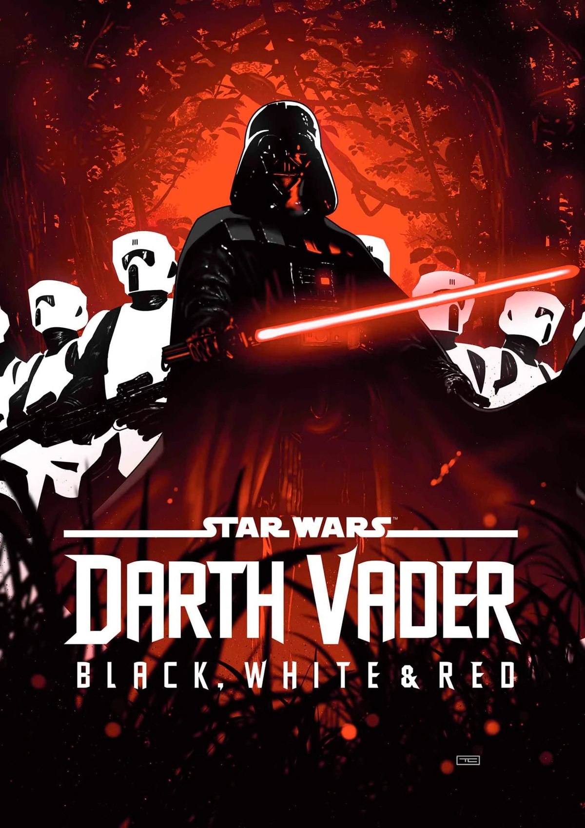 Star Wars Black And White Darth Vader