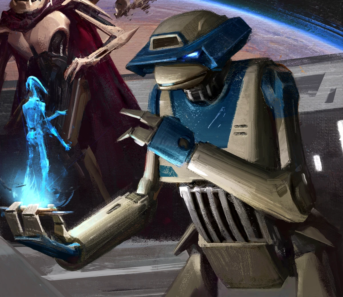 Unidentified T-series tactical droid (Alamass) | Wookieepedia | Fandom